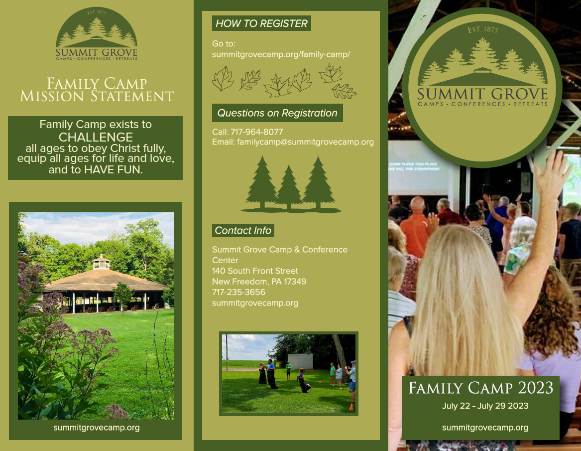 Family Camp - Summit Grove | Camps, Conferences, Retreats