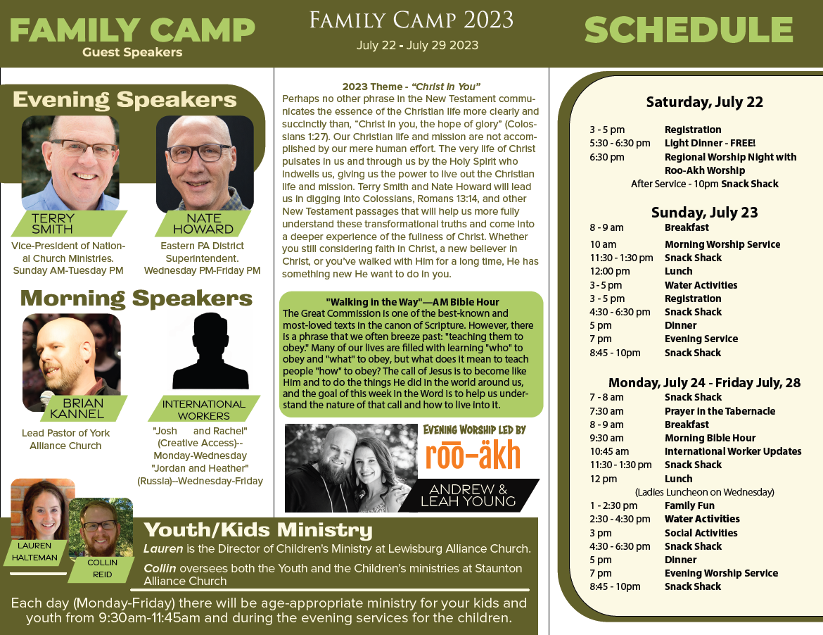 Family Camp - Summit Grove | Camps, Conferences, Retreats
